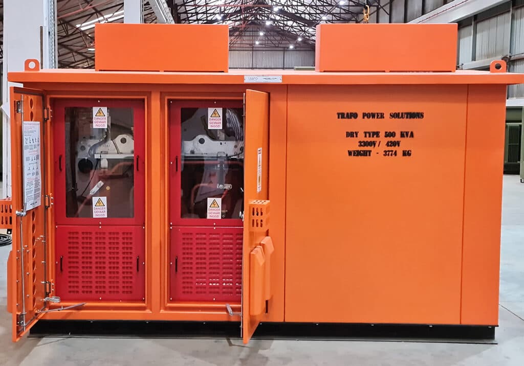 Large Dry-type Mini Substation Order for Trafo From DRC Copper Giant ...
