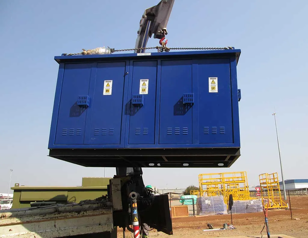 Mini-substations for Motor Plant Boasts Dry-type Transformer | TRAFO ...